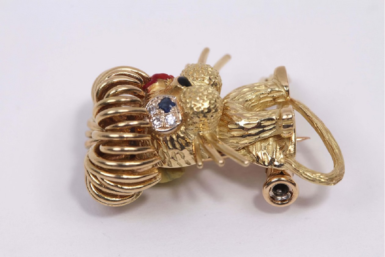 Broche "Lion Borgne" PM | Hervé CHASSAING