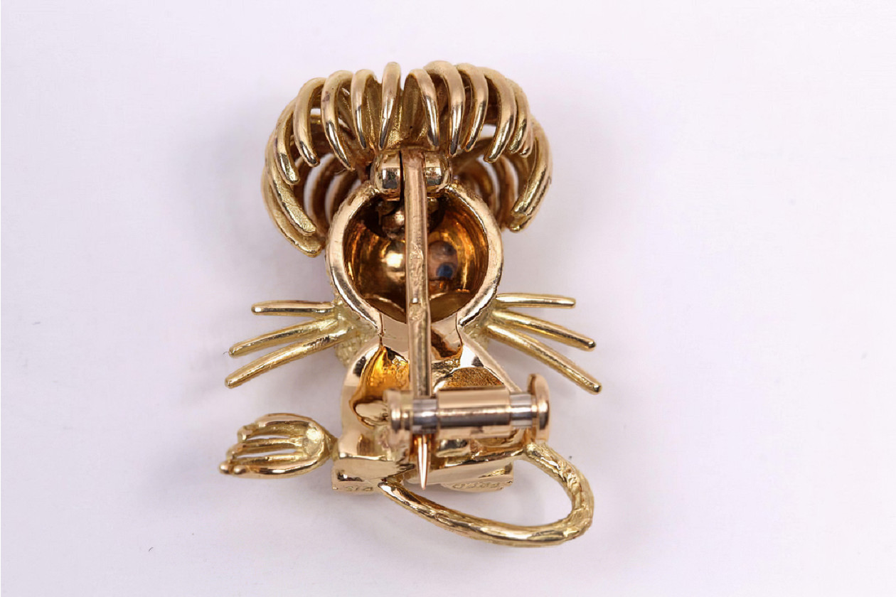 Broche "Lion Borgne" PM | Hervé CHASSAING