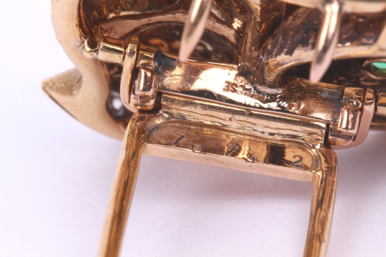 Broche Couple d'Oiseaux | Hervé CHASSAING